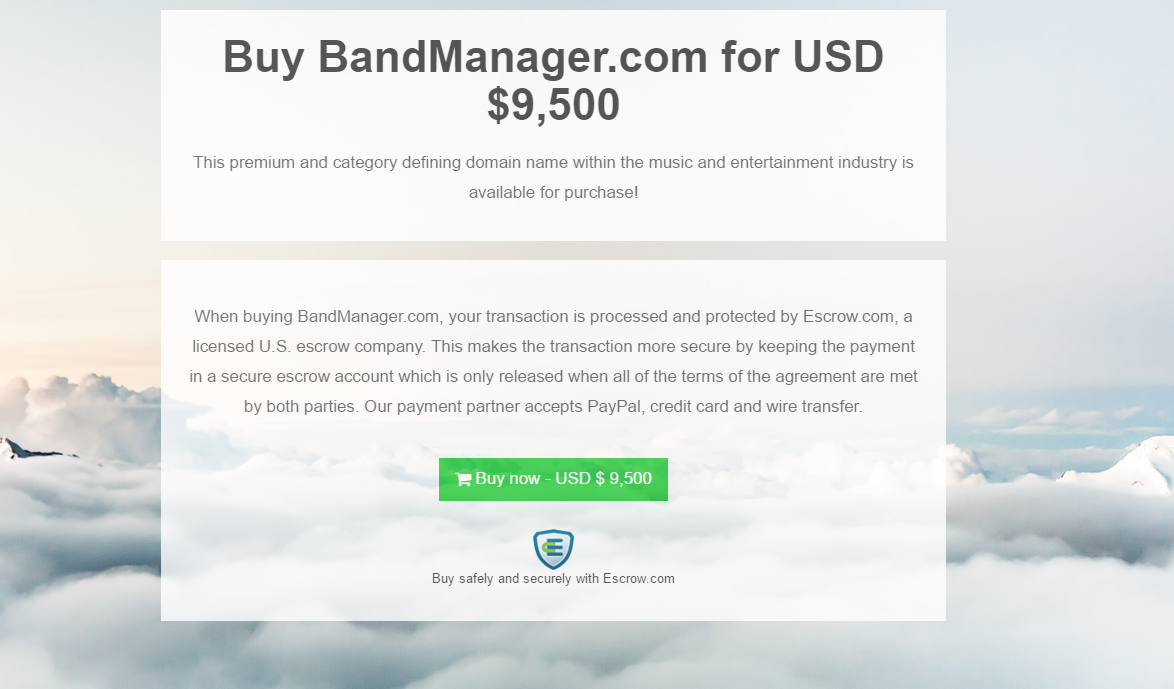 Setting up Escrow.com integration. – Efty Blog