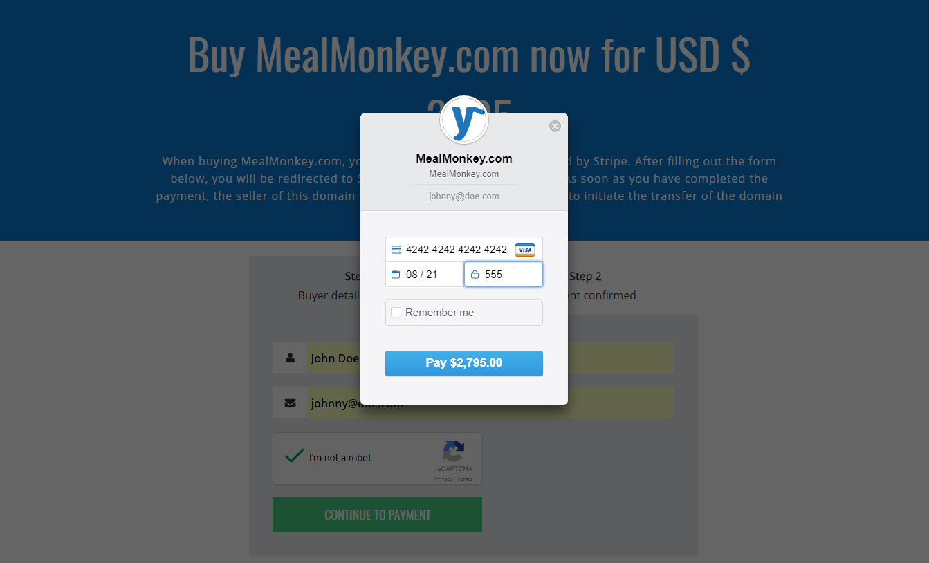 Instantly collect payments with Stripe. – Efty Blog