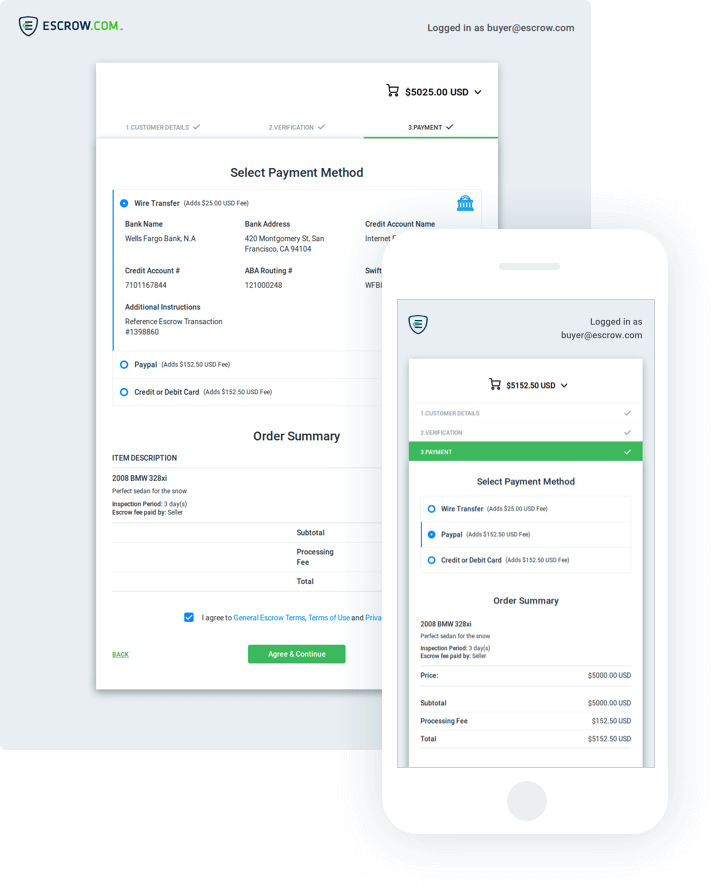 Escrow Pay. A Slicker and More Simple Integration of Escrow.com In Efty – Efty Blog